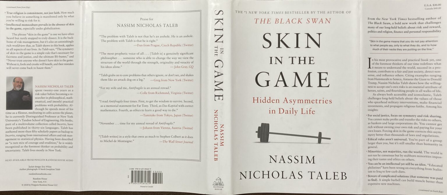 SKIN IN THE GAME — NASSIM NICHOLAS TALEB